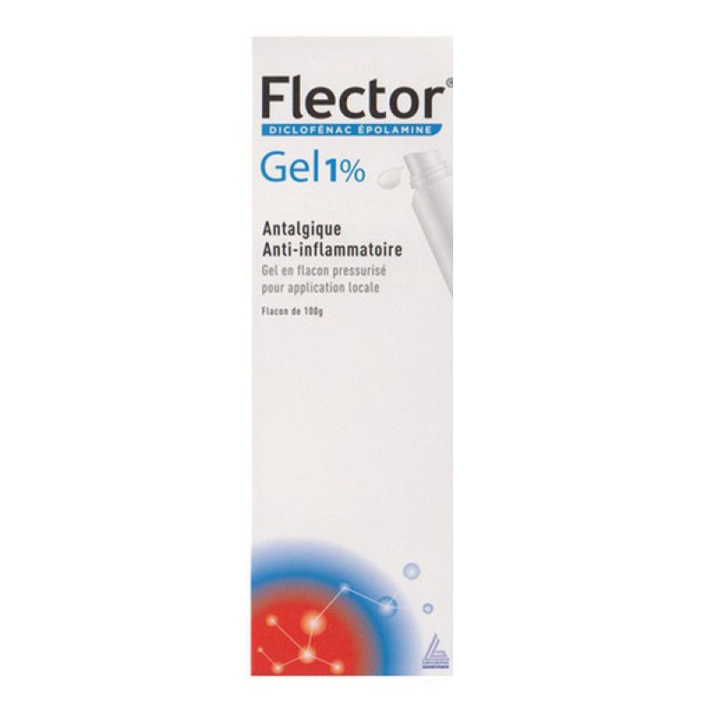 FLECTOR 1 %, gel 100g (3400937784214) - Pharmacie de la Thure